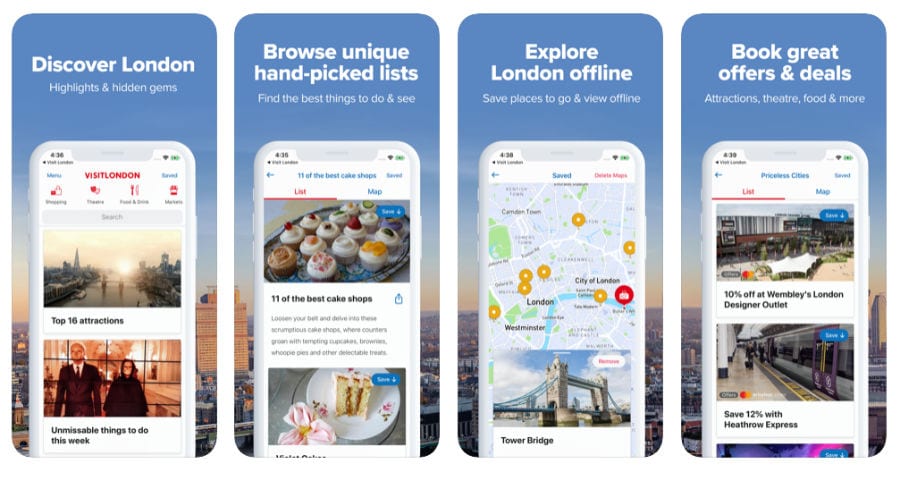 The 10 best apps for London - Globetotting