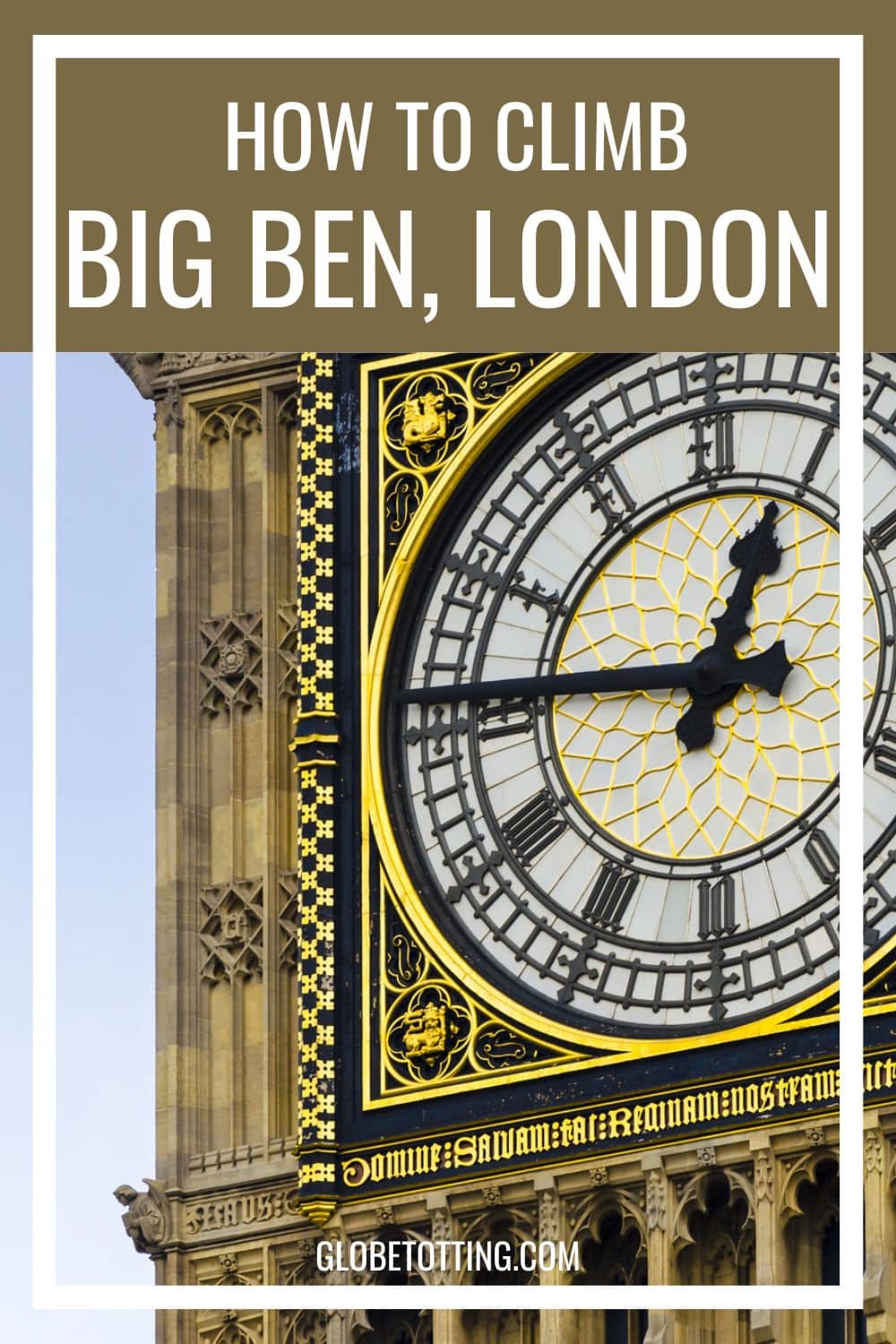 Climbing the Elizabeth Tower - How to book a Big Ben Tour - Globetotting