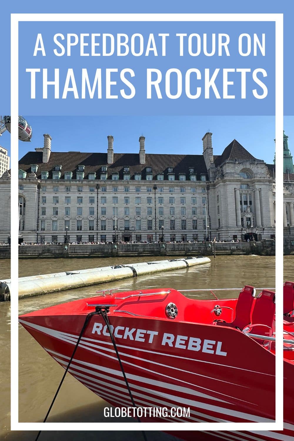 A thrilling ride on Rocket Rebel from Thames Rockets - Globetotting